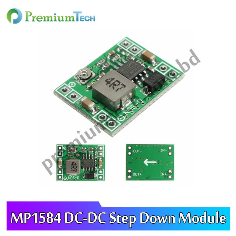 MP1584 DC-DC Step Down Adjustable Buck Converter Power Supply Module MP 1584EN 4.5V-28V To 0.8V ...